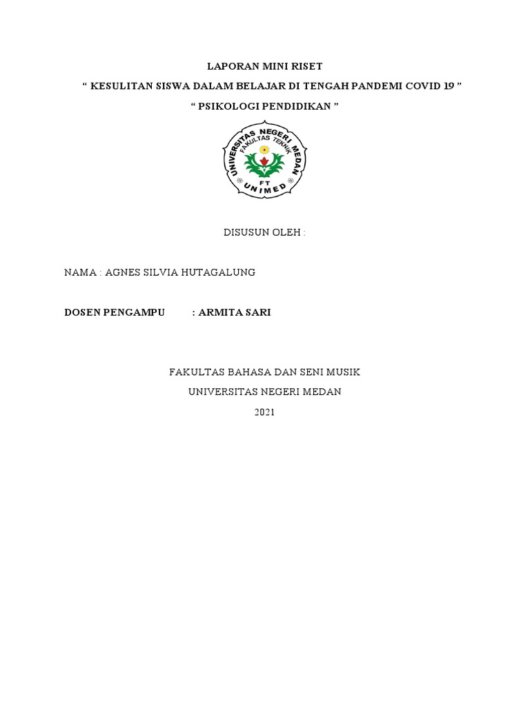 Miniriset Psikologi Pendidikan | PDF