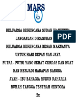 Lirik Lagu Mars Lansia Masa Tua Masa Bahagia | PDF