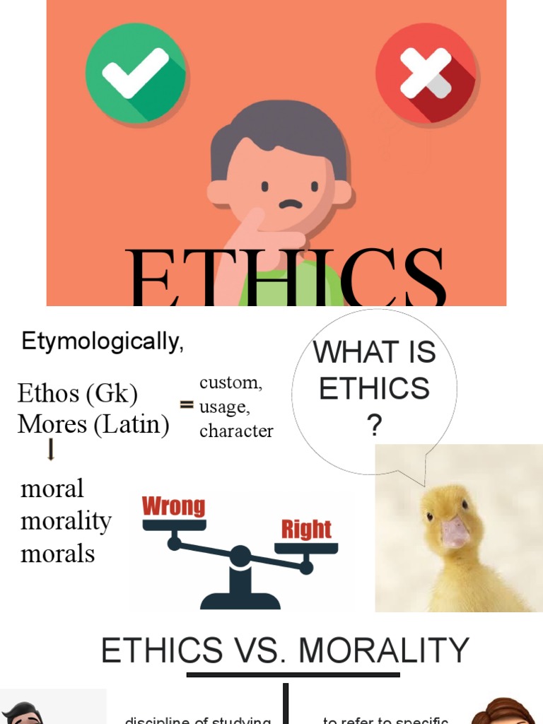 Ethics Mod 1 | PDF
