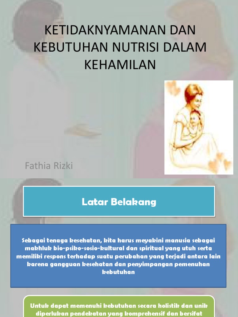 Fis Kehamilan Ketidaknyamanan | PDF