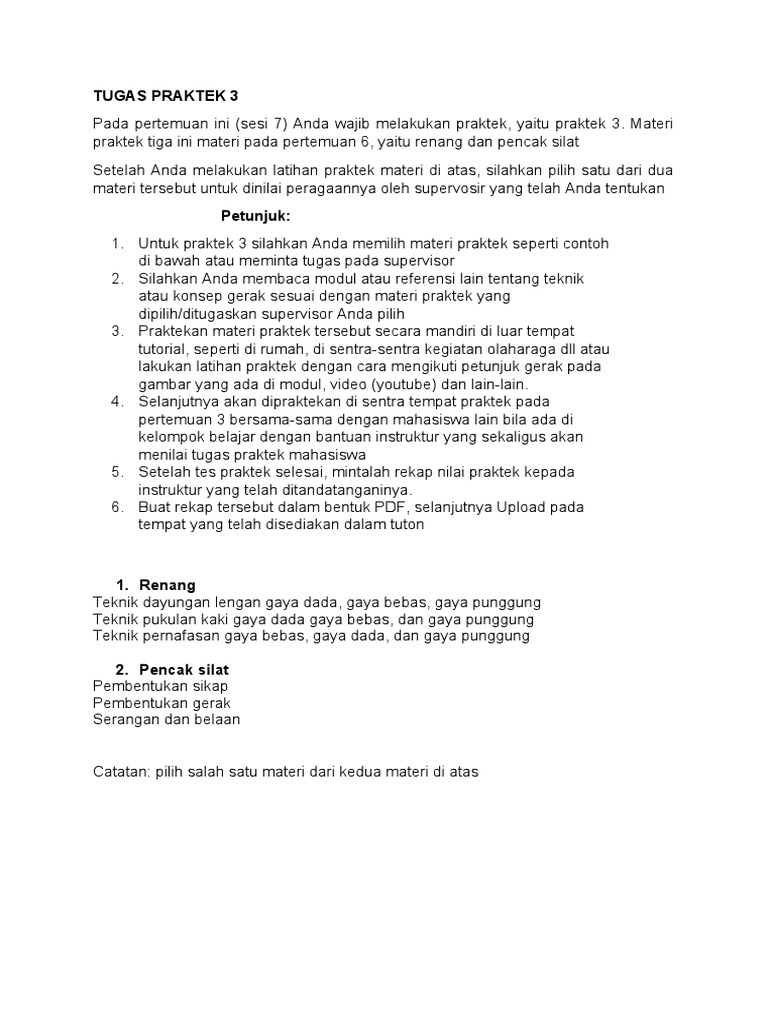 TP 3 | PDF | Karier & Perkembangan | Komputer