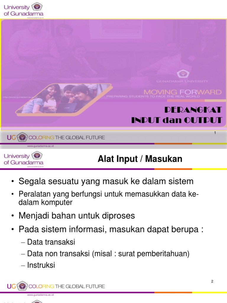Perangkat Input Dan Output | PDF
