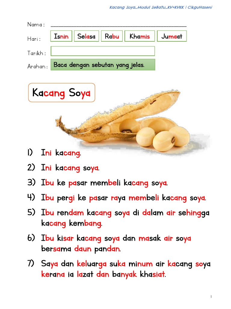 Siri 7 - Kacang Soya | PDF