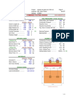 Single Angle Design Manual Spreadsheets | PDF | Bending | Buckling