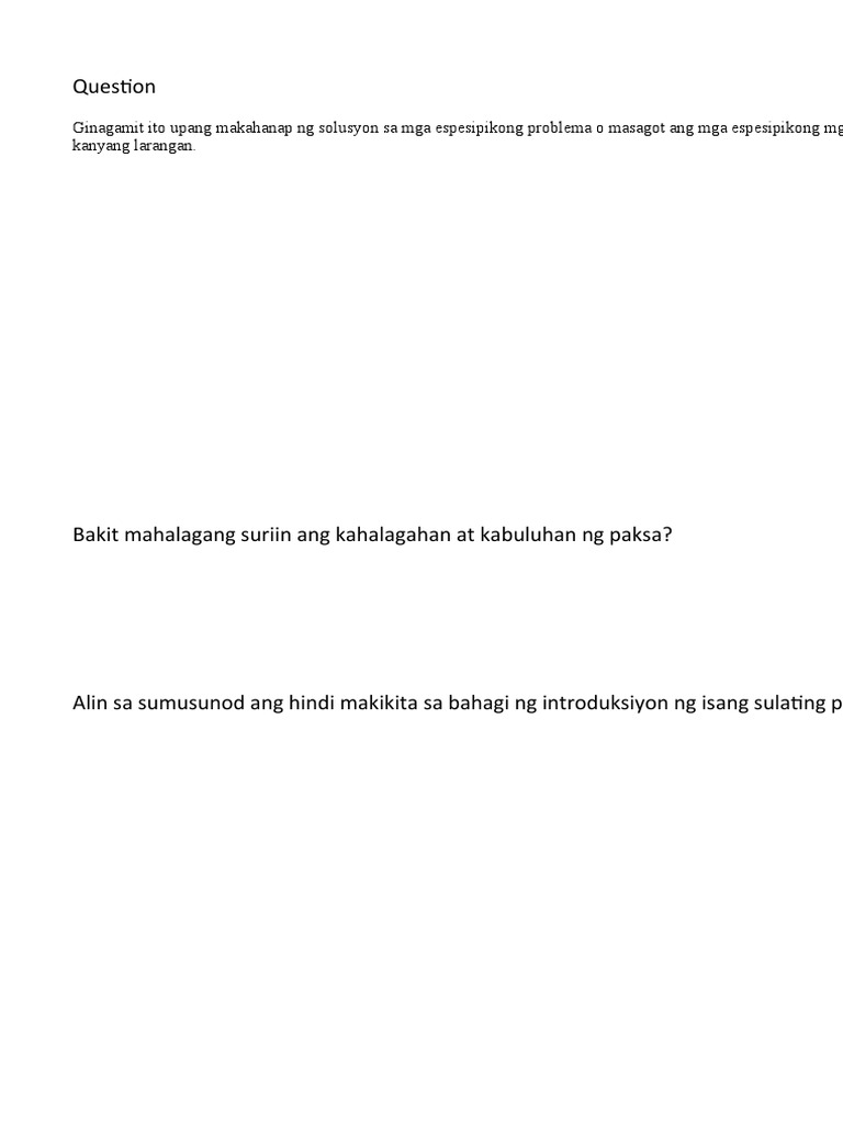 Ikaapat Na Buwanang Pagsusulit Sa Pagbasa at Pagsusuri NG Iba't Ibang ...