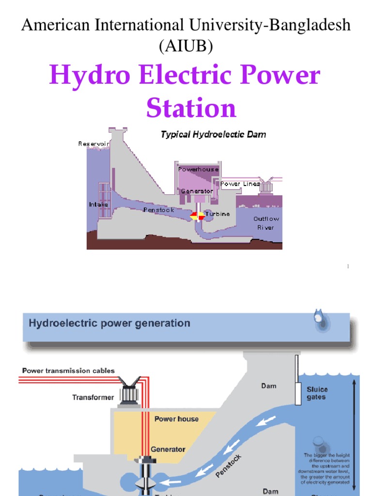 Hydro Electric Power Plant Overview | PDF | Hydroelectricity | Power ...