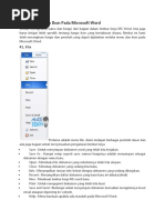 10 Fungsi Menu Insert Pada Microsoft Word | PDF | Komputer