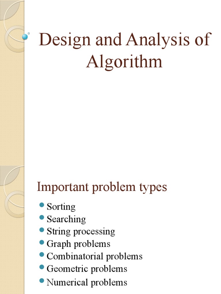 An Introduction to Algorithm Design and Analysis: Exploring Common ...