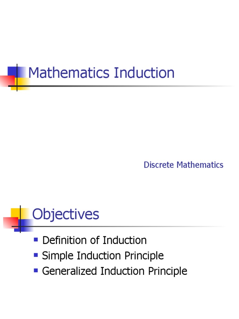 Pertemuan 5 - Mathematics Induction | PDF | Mathematical Proof ...