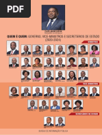 Estrutura do Governo de Angola 2022-2027 | PDF | Ministros (governo ...