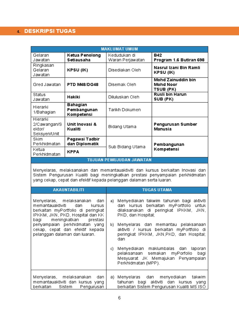 Contoh - Deskripsi Tugas | PDF
