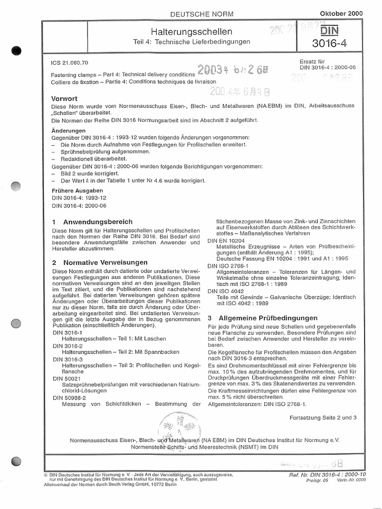 Din 3016-4 | PDF