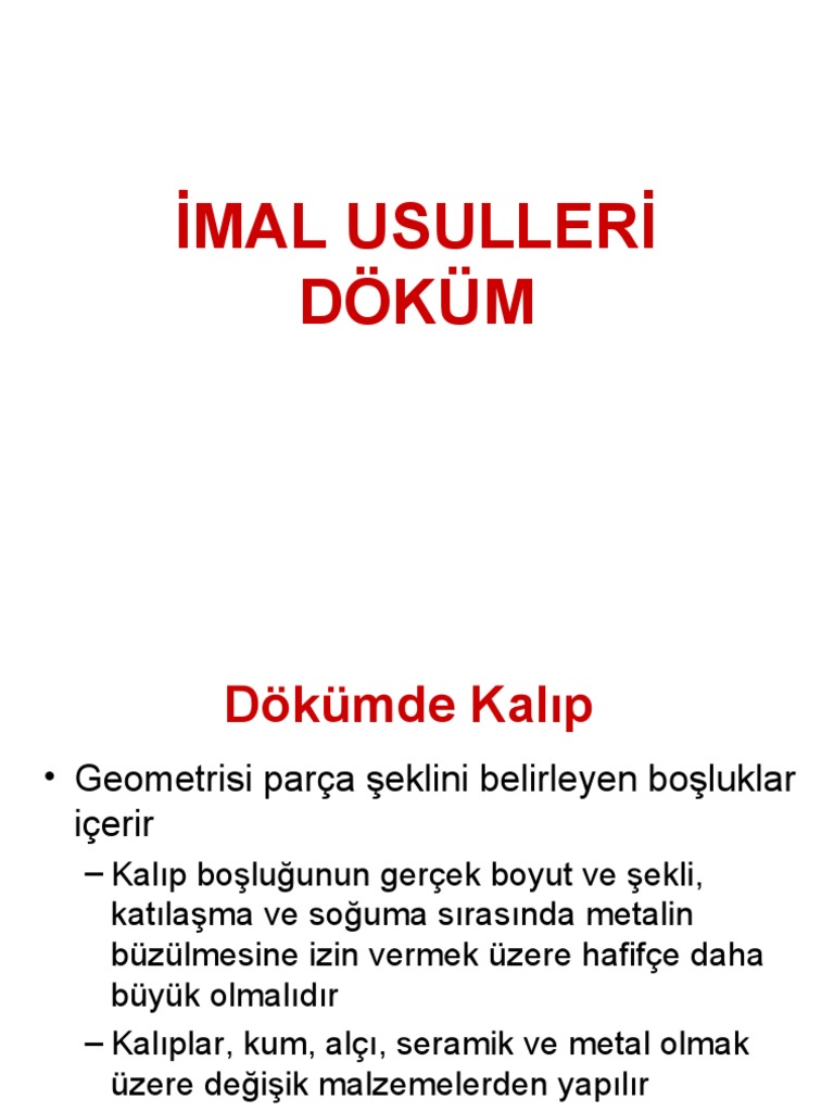 iMAL USULLERİ | PDF