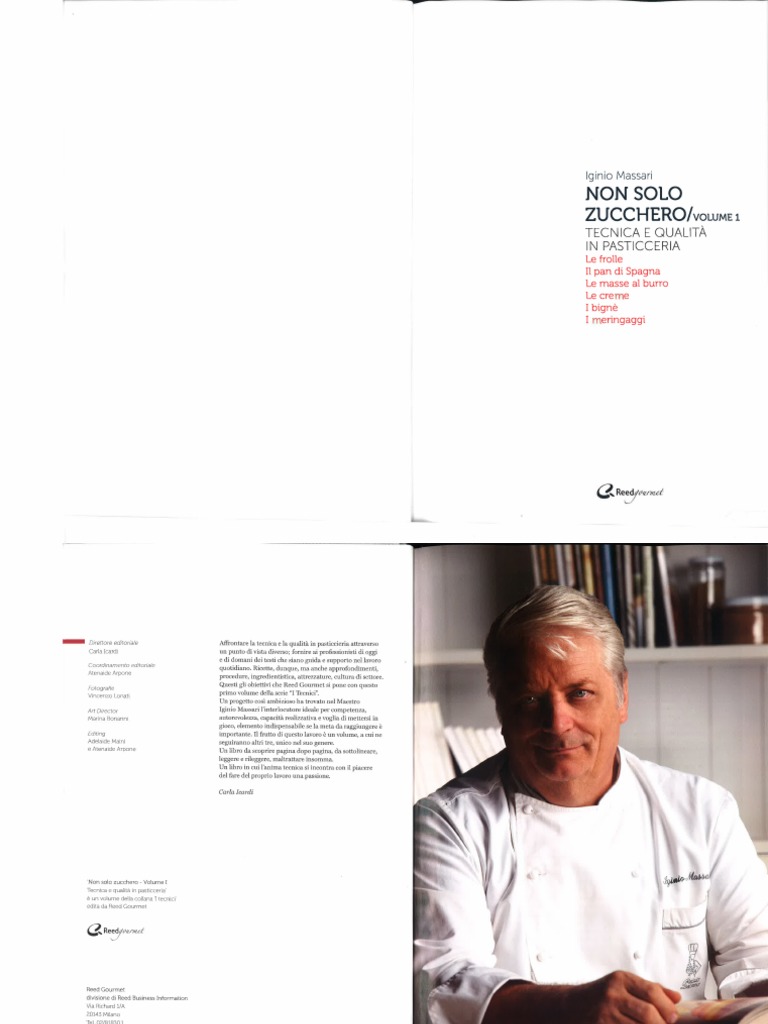 Iginio Massari - Non Solo Zucchero Vol. 1 | PDF