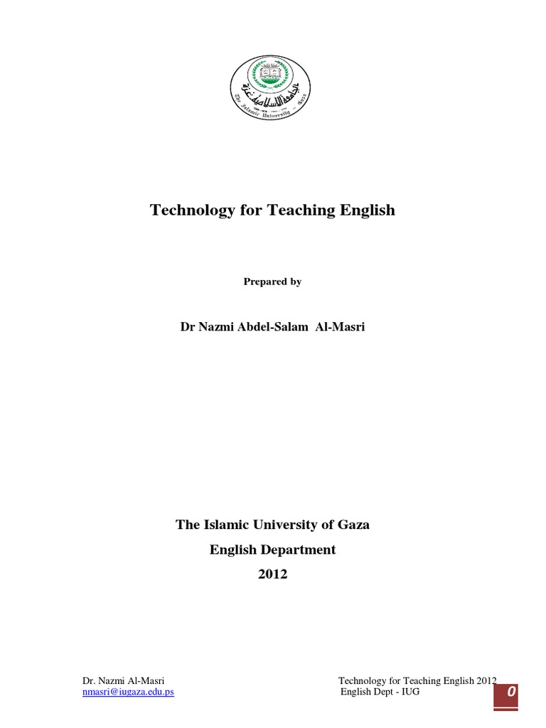 Technology For Teaching English | PDF | Constructivism (Philosophy Of ...