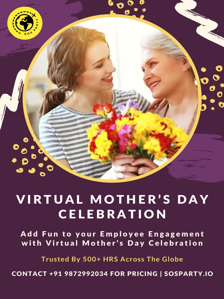 Virtual Mother's Day Celebration Activities and Ideas | PDF
