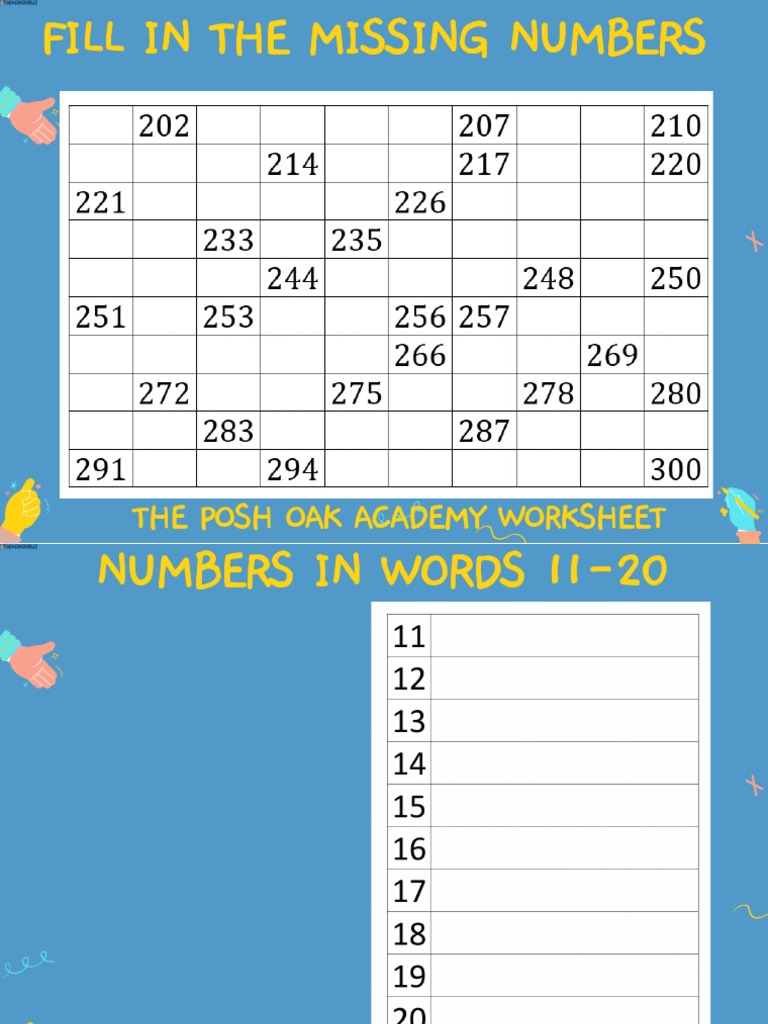 200-300 Counting | PDF