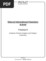 Chemistry O'Level Test For Anions and Cations | PDF | Solubility | Ion
