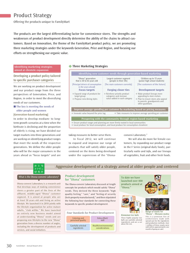 Sample Product Strategy | PDF | Delicatessen | Marketing