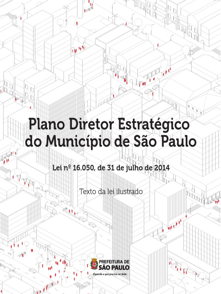 Plano Diretor Ilustrado de São Paulo | PDF | Planejamento urbano | São ...