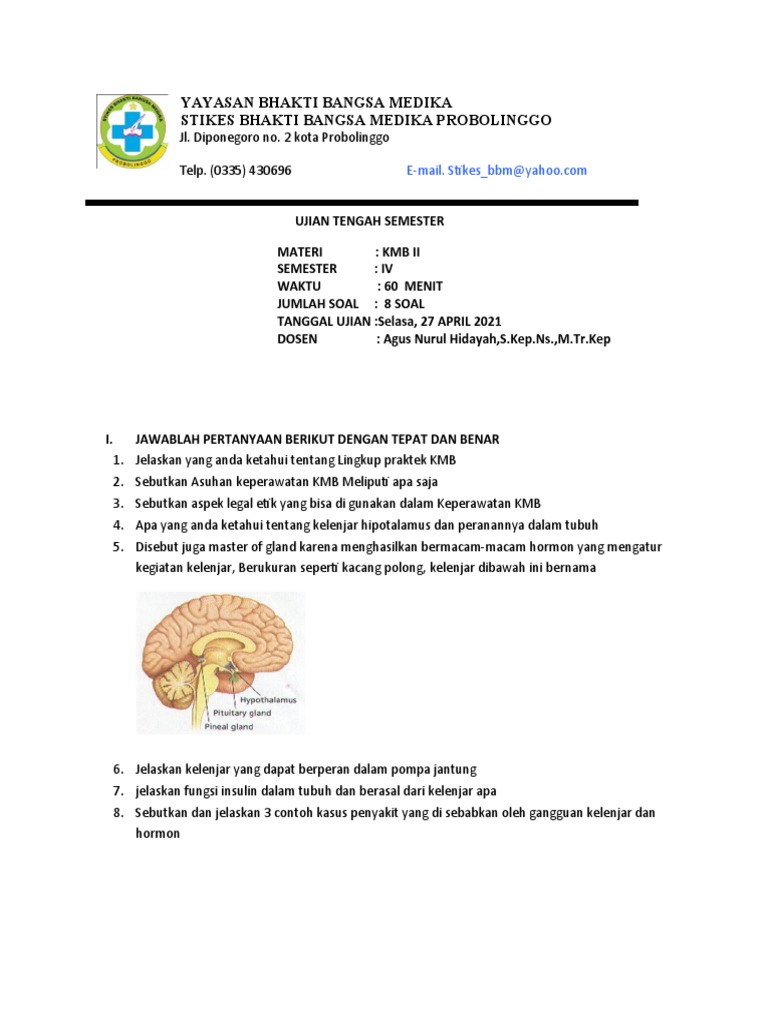 Uts KMB 2 | PDF | Kesehatan Holistik