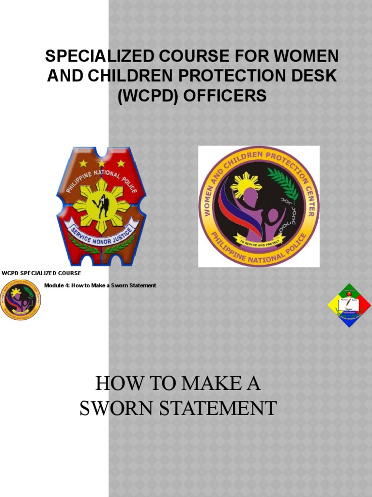 Preparing A Sworn Statement | PDF | Affidavit | Justice