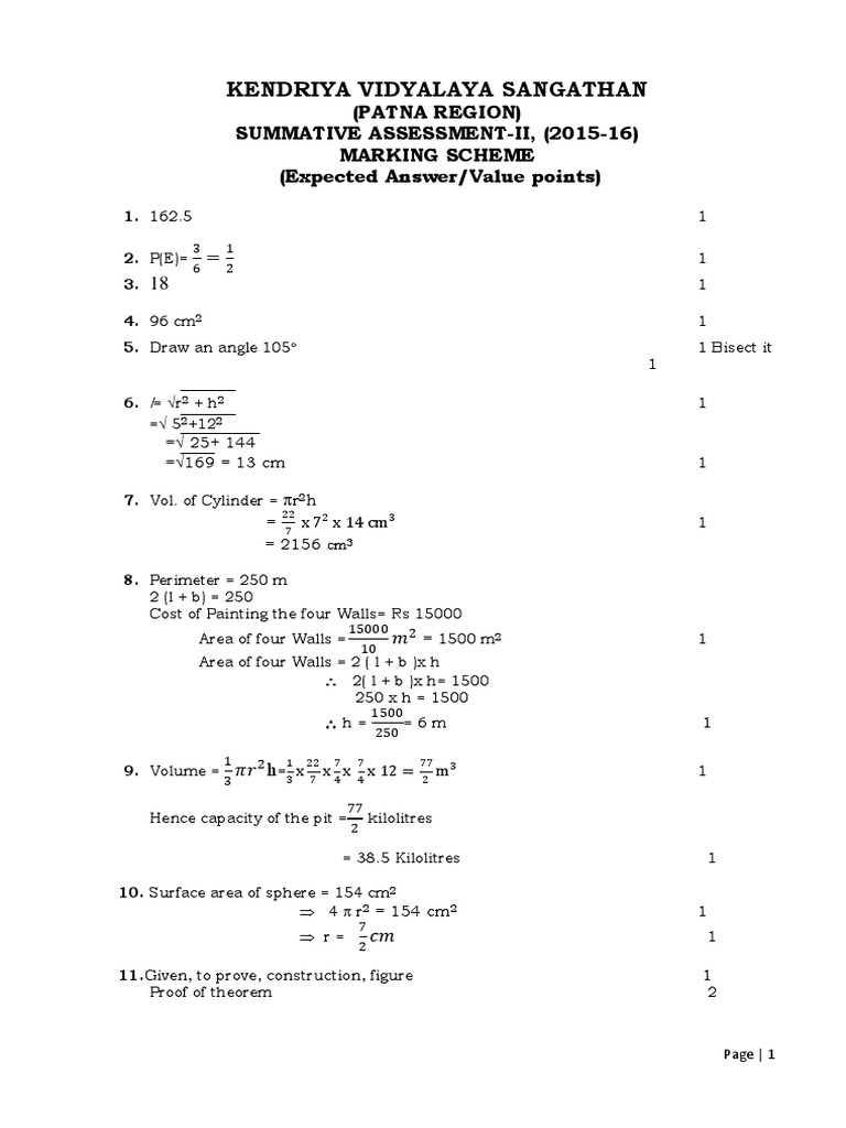 Maths 9th Class NCERT | PDF | Area | Elementary Geometry