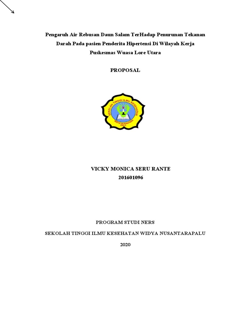 Proposal Vicky Monica 13 Maret REVISI | PDF
