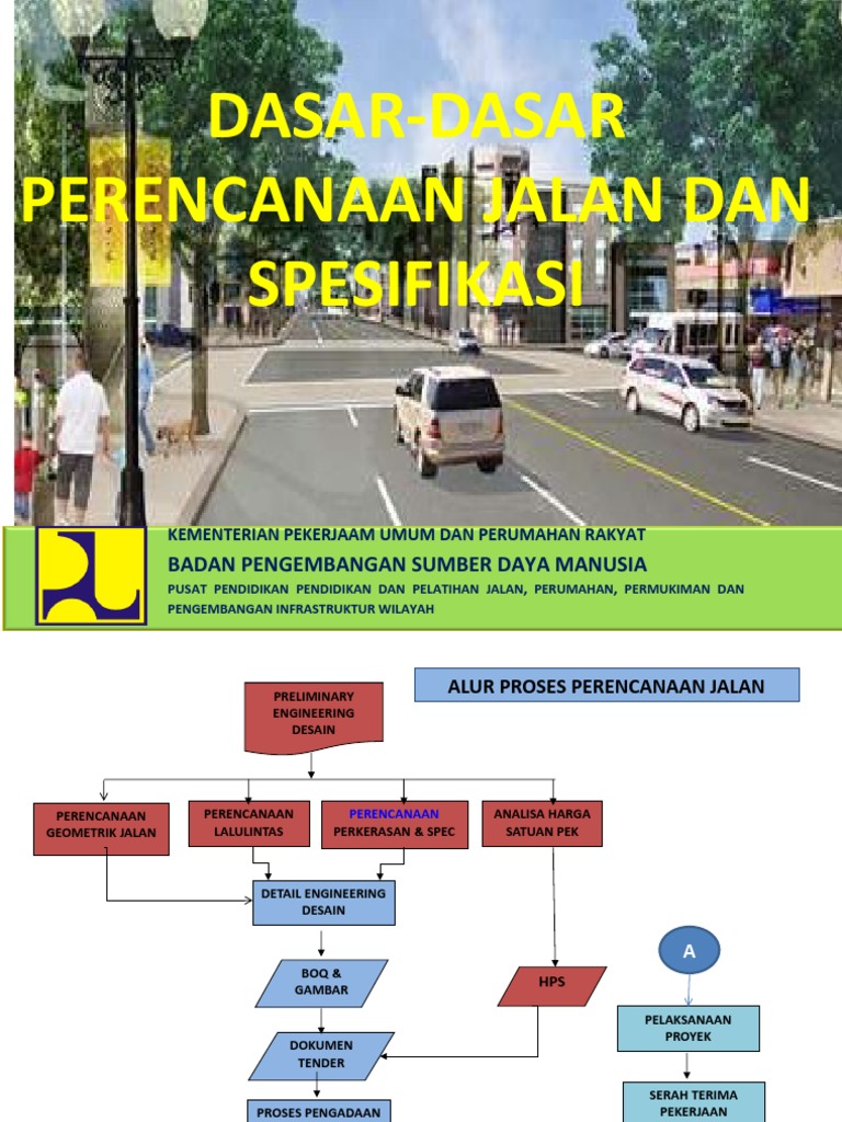 Alur Proses Perencanaan Jalan | PDF