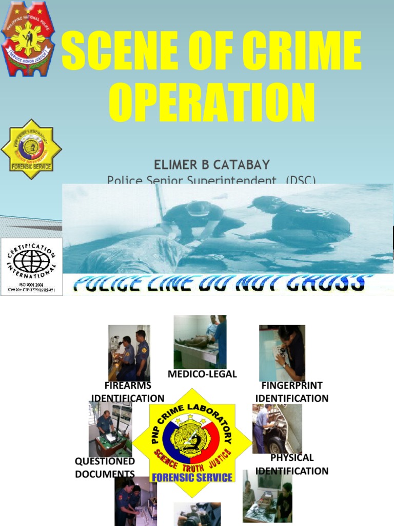 Scene of Crime Operation (Soco) | PDF | Crime Scene | Forensic Science