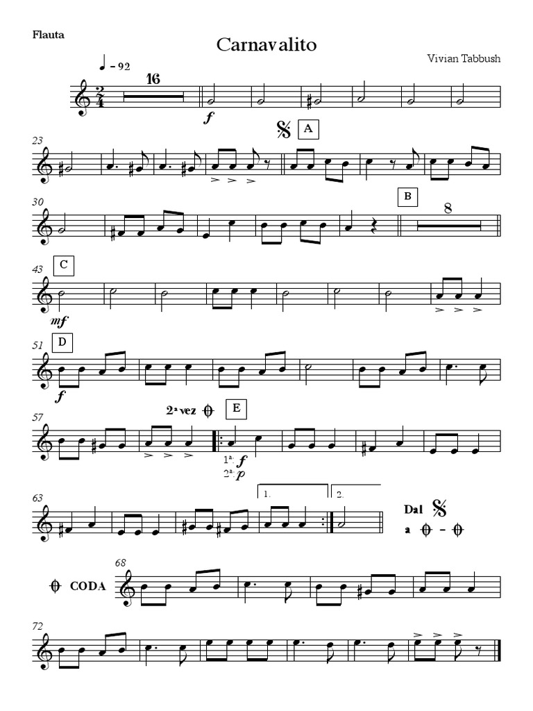 A. Flauta Carnavalito | PDF