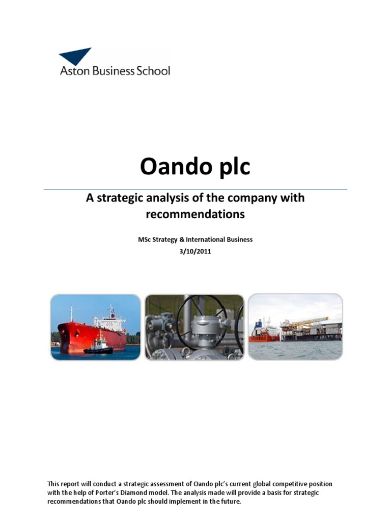 Oando FINAL | PDF | Petroleum | Nigeria