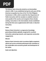 BULSU HYMN Bulacan State University Thy Name Will Always Be | PDF | Art ...