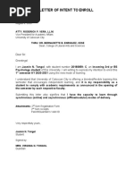 Sample University Deferment Letter PDF | PDF