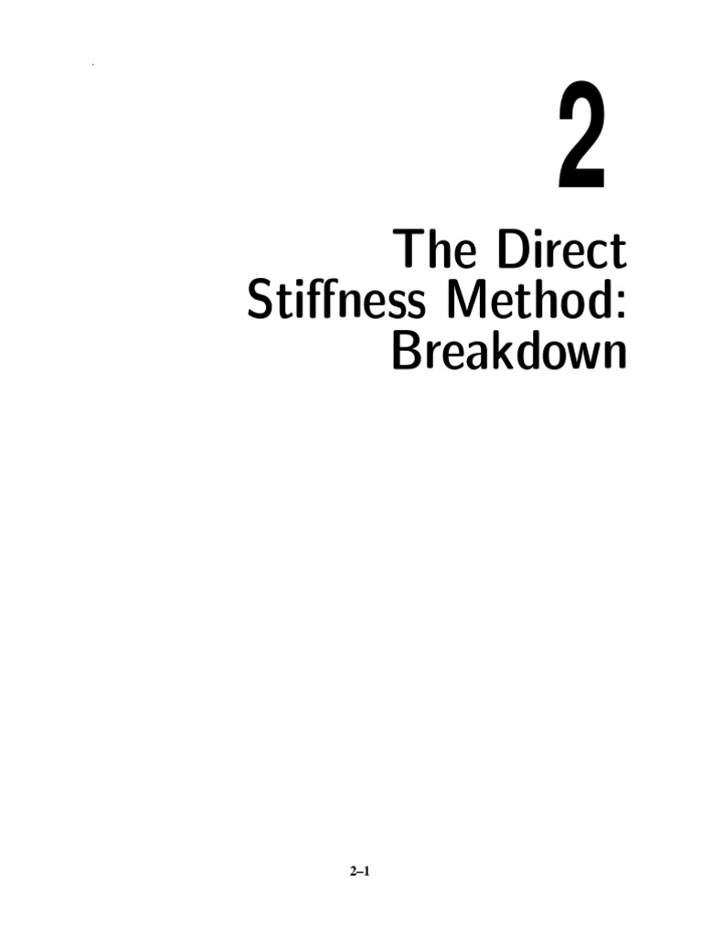 Direct Stiffness Method Guide | PDF | Truss | Structural Analysis