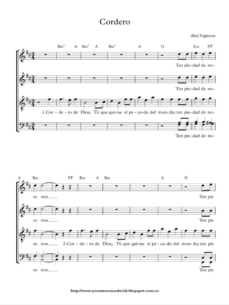 Cordero Misa Pampina | PDF