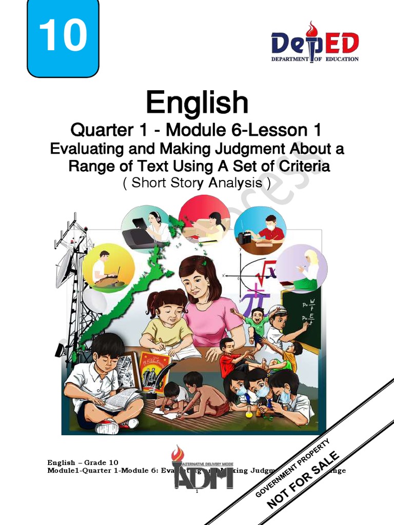English 10 - Q1 - Module-6 Lesson 1 For Printing | PDF | Plot ...
