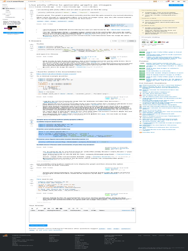 Use Plotly Offline To Generate Graphs As Images 5 Answers Pdf Cookie Html