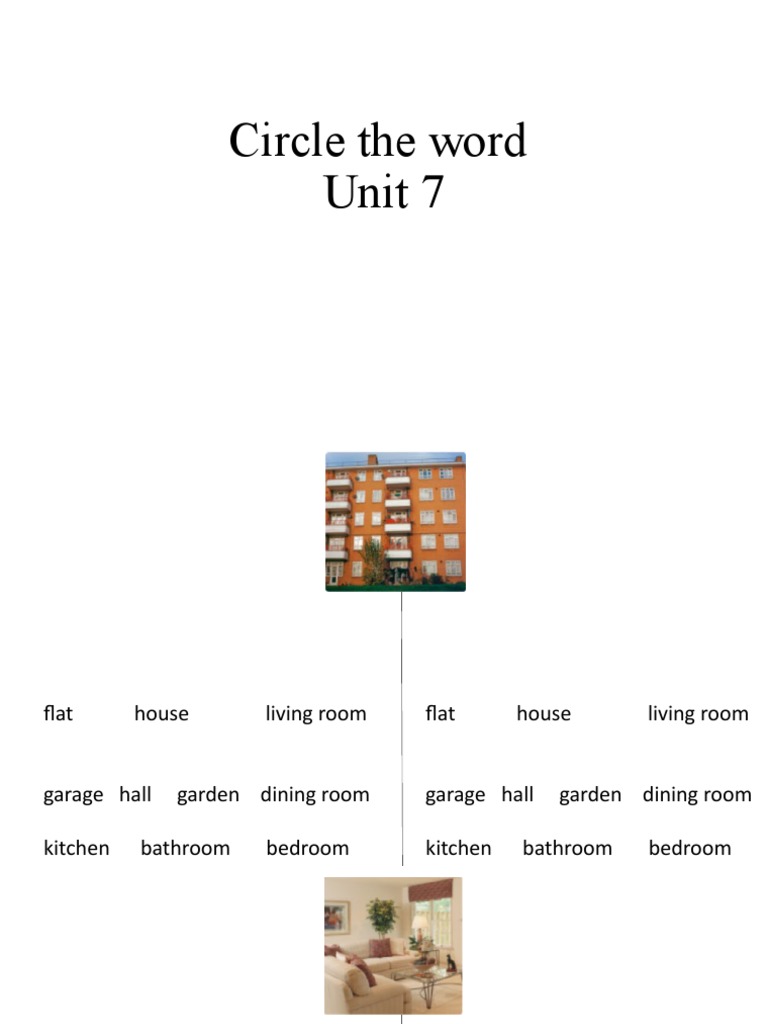 HighFive 2 - My House! - Circle The Word | PDF