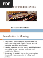 Meaning and Objects of Moot Court | PDF | Mootness | Government Information
