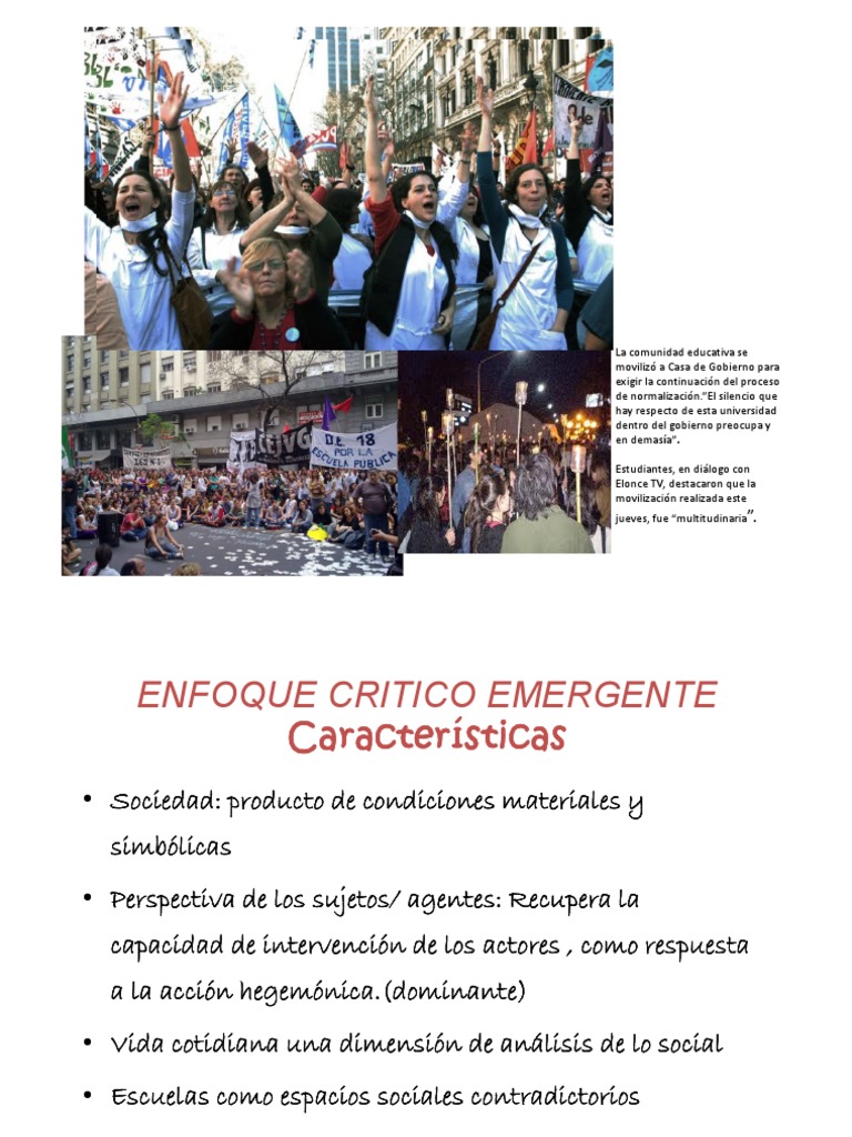 ppt-VIDA COTIDIANA Y ENFOQUE Critico Emergente | PDF | Vida | La ...