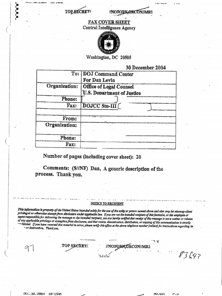 CIA Interrogation Techniques Overview | PDF | Science & Mathematics