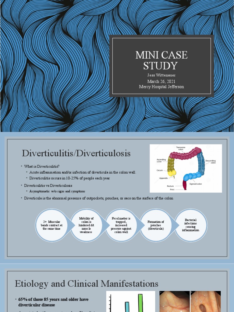 Diverticulitis Case Study & Management | PDF | Dietary Fiber | Diet ...