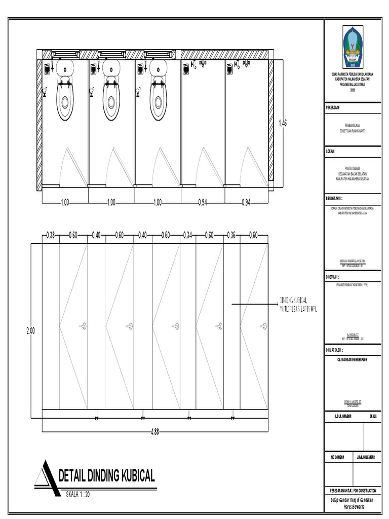 TOILET DAN RUANG GANTI 6x8-WC | PDF