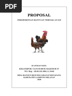 Proposal Peternakan Ayam Kampung | PDF