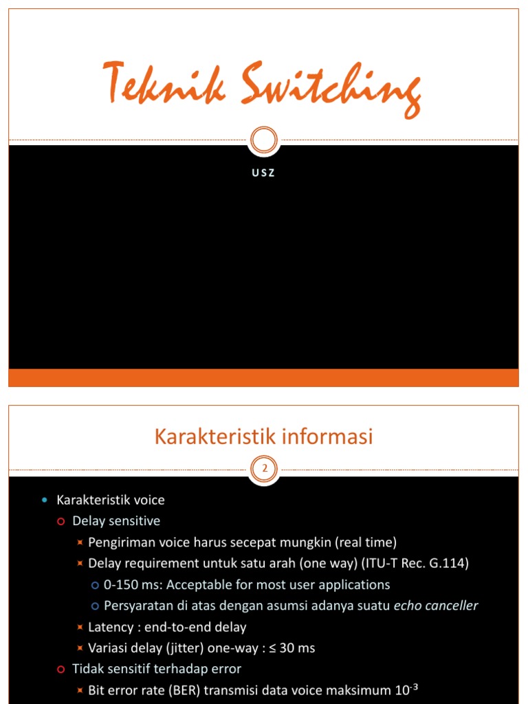 2B.Teknik Switching | PDF