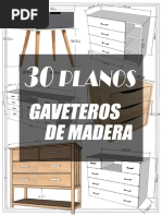 Planos de Lockers de Madera | PDF | Derecho | Hogar, jardinería y bricolaje