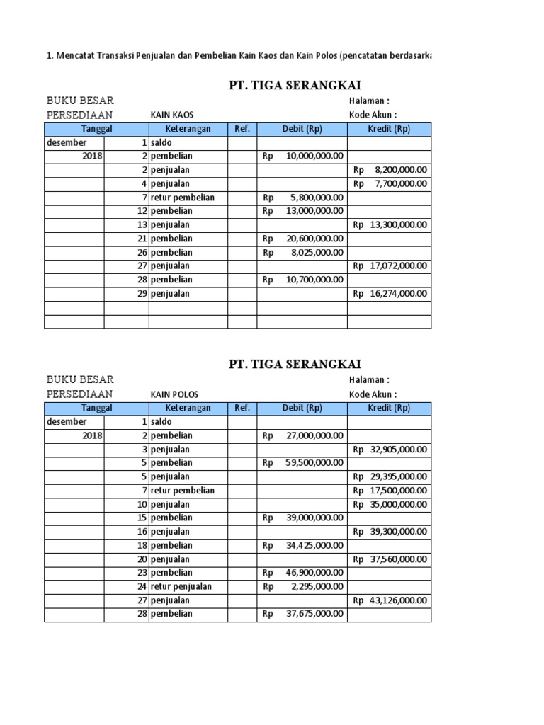 Persediaan Fifo Lifo | PDF