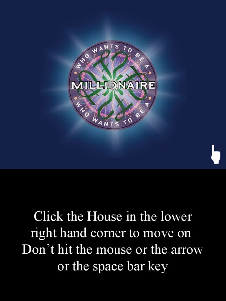 Who Wants To Be A Millionaire PowerPoint | PDF