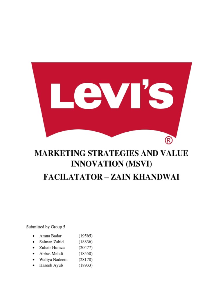 Levis Final Report | PDF | Jeans | Brand